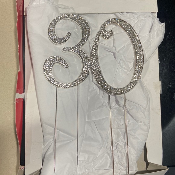 Party Supplies | 3 Bling Cake Topper | Poshmark